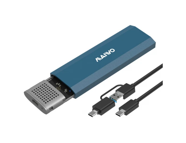 Maiwo (K1690) USB-C 3.1 na M.2 NVMe/SATA aluminium eksterno kućište za SSD