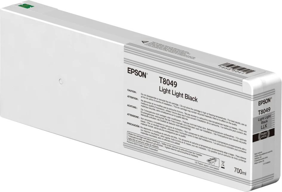 Epson (T8049) kertridž za Epson štampače Sure Color SC-P6000,SC-P7000,SC-P8000 light crni