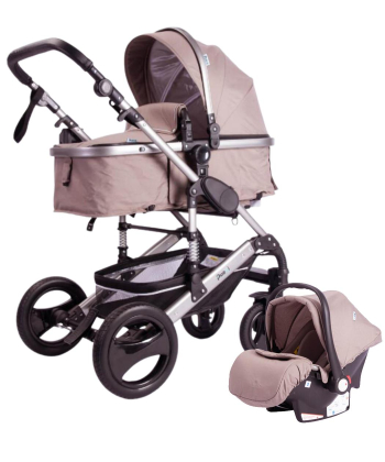 Puerri Passeggino kolica za bebe 3 u 1 - Beige