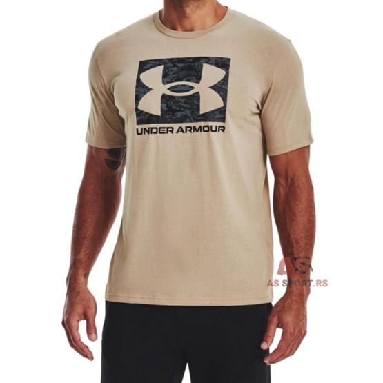 Under Armour Majice Camo Boxed Logo SS M