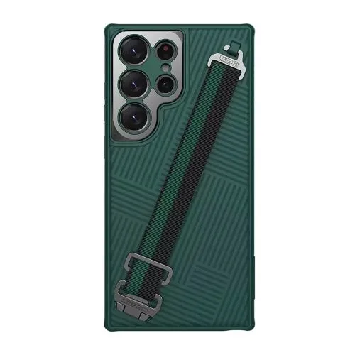 Futrola - maska Nillkin Strap Case za Samsung S918B Galaxy S23 Ultra zelena (MS)