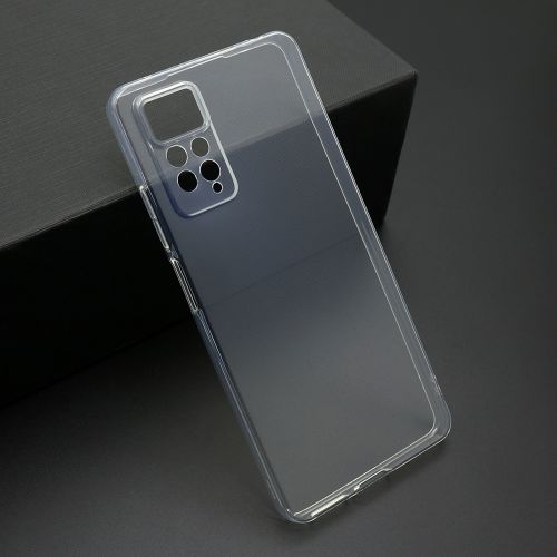 Futrola - maska ultra tanki PROTECT silikon za Xiaomi Redmi Note 12 Pro 4G providna (bela) (MS)