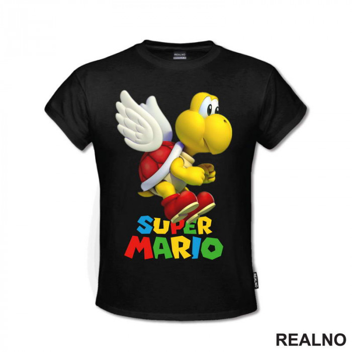 LETEĆA KORNJAČA - SUPER MARIO - MAJICA