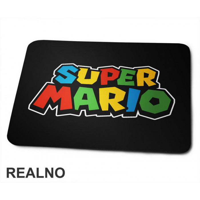 LOGO - SUPER MARIO - PODLOGA ZA MIŠ