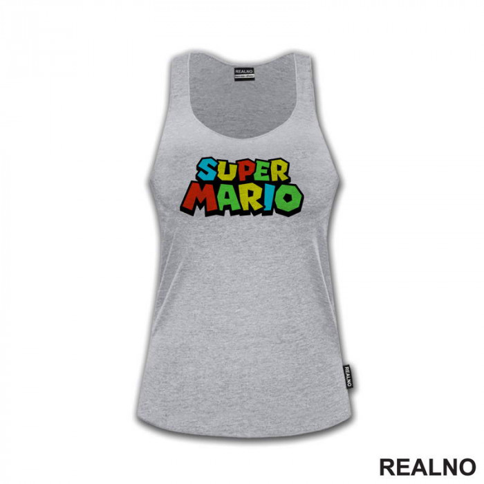 SUPER MARIO - LOGO - GAME - MAJICA