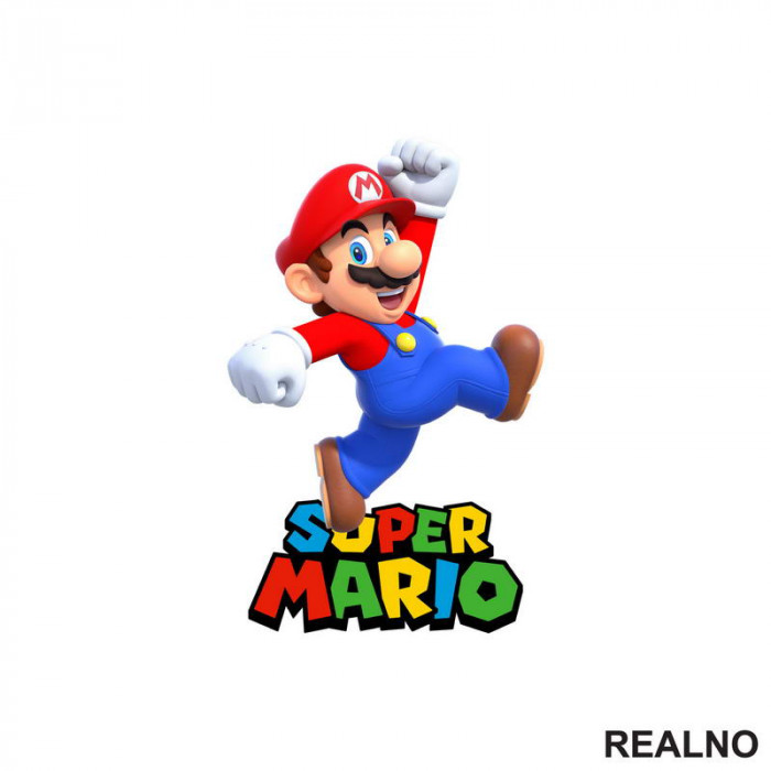 TRČI - SUPER MARIO - NALEPNICA