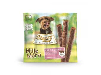 Stuzzy Millemorsi Dog Sticks - Šunka 5x11g