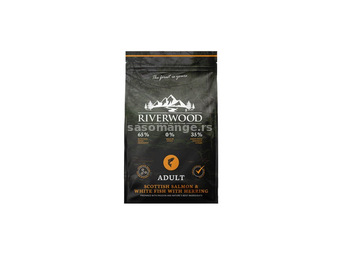 Riverwood - skotski losos, bela riba i haringa hrana za odrasle pse 2 kg
