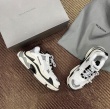 Balenciaga Triple S White Black Grey