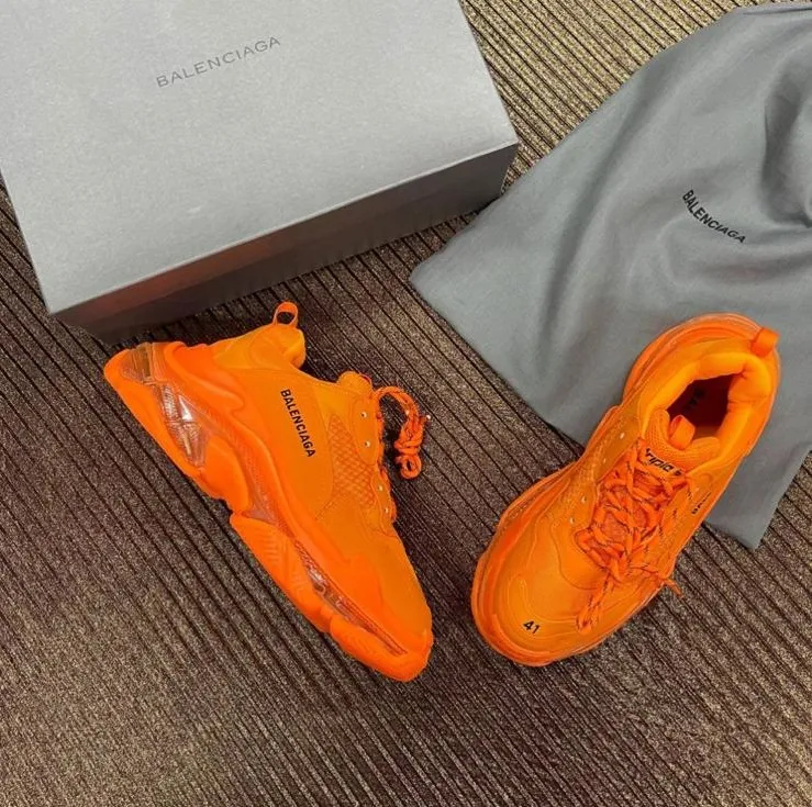 Balenciaga Triple S Orange