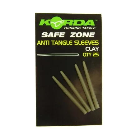 KORDA ANTI TANGLE HOOKLINK SLEEVES CLAY