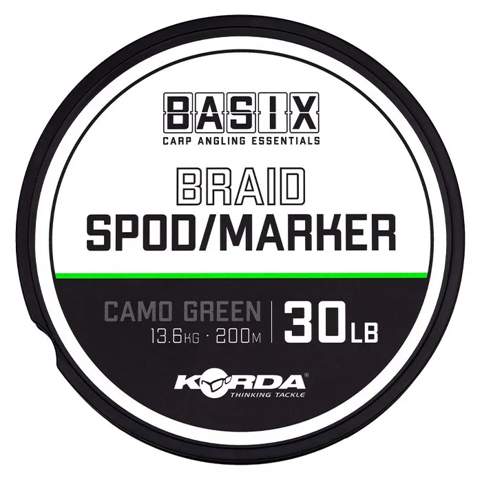 KORDA BASIX SPOD & MARKER BRAID 30LB 200M (KBX043)