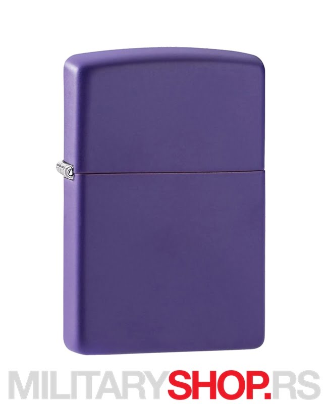 Zippo Upaljač Purple Matte Ljubičasti Klasik
Zippo Upaljač Purple Matte Ljubičasti Klasik