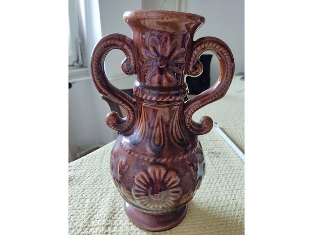 Velika stara keramicka vaza