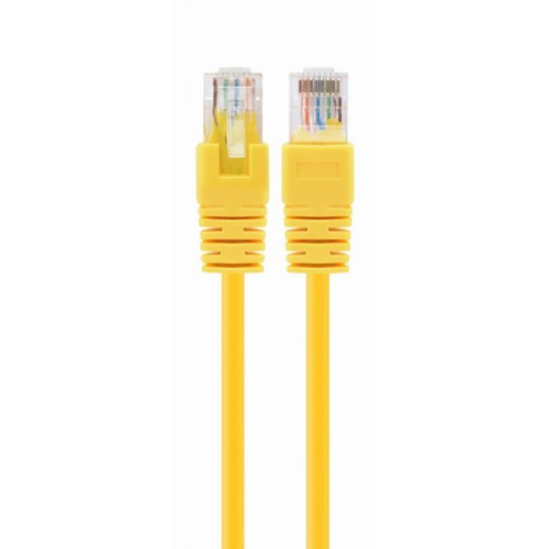 Gembird CAT5e UTP Patch cord, yellow, 5 m | PP12-5M/Y