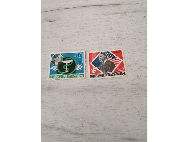 Poštanske marke - Paragvaj - 2 komada