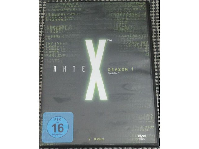 The X Files / Sezona 1 / 7 DVD