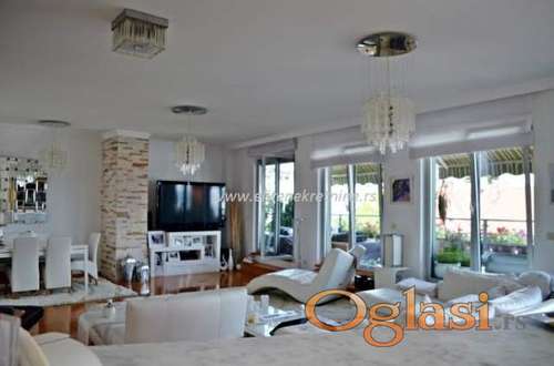 Izdavanje-Luksuzan petosoban PENTHOUSE na Vracaru, garaza