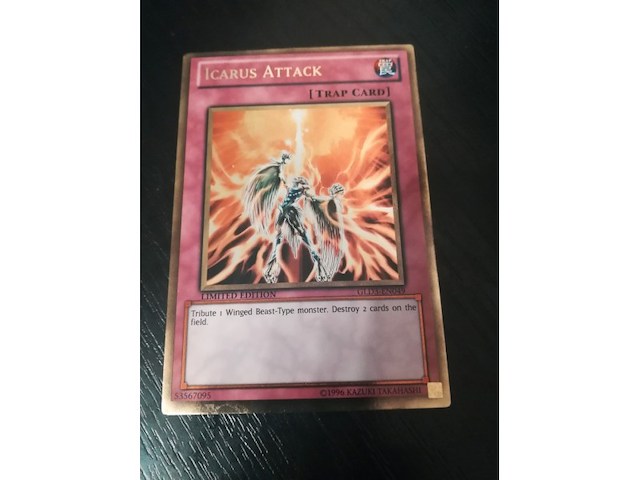 Yu-GI-OH!- Icarus Attack (Gold rare)