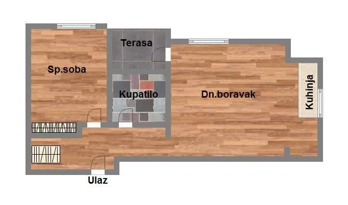 Prodaja, stan, 40m2, Novo naselje, Novi Sad