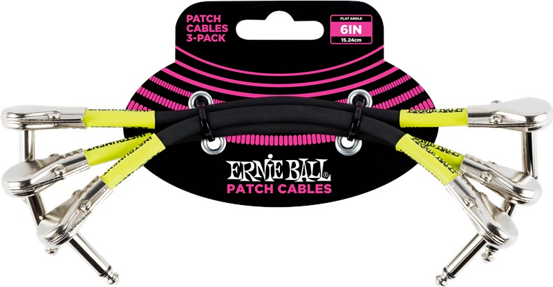 ERNIE BALL 6059 | 15.24CM FLAT ANGLE - peč kablovi-set