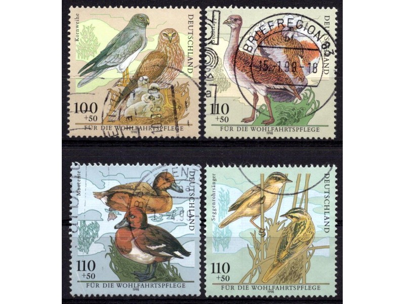 Nemačka BRD 1998. Ptice