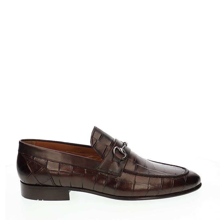 MUŠKE CIPELE HANOX 4-1 BROWN CROCO