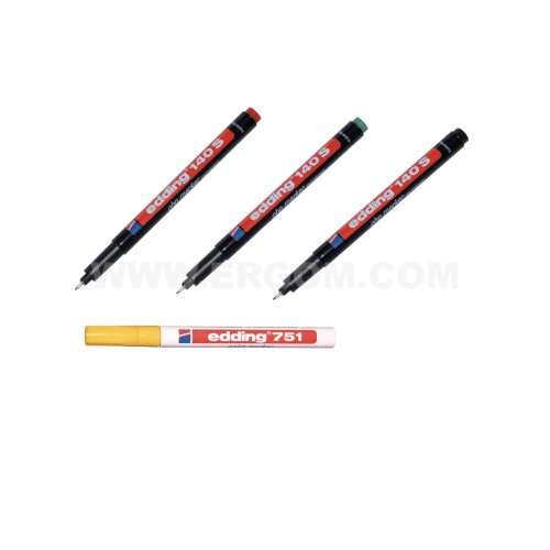 FLOMASTER ZA MARK. VODOOTPORAN PN-R 1.0mm CRVENI E04ZP-01090200203