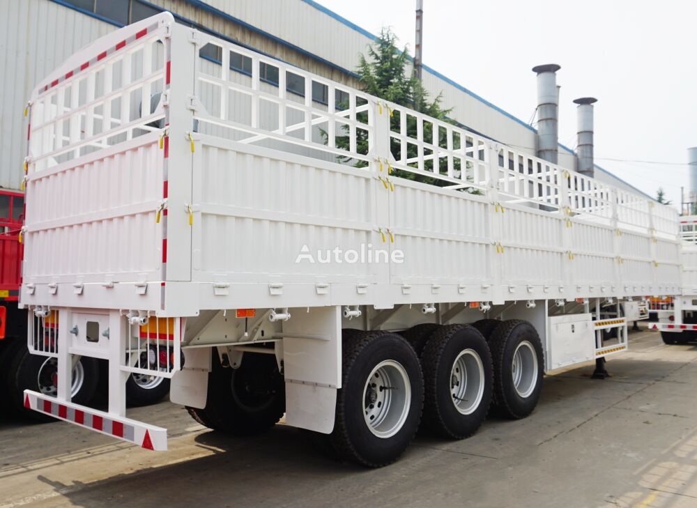 Nova Side Loading Animals Transport Cargo Semi Trailer Price - S poluprikolica za prevoz stoke