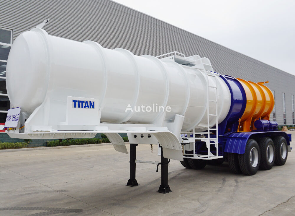 Nova TITAN Hydrochloric Acid Tanker Trailers for Sale - Y poluprikolica autocisterna