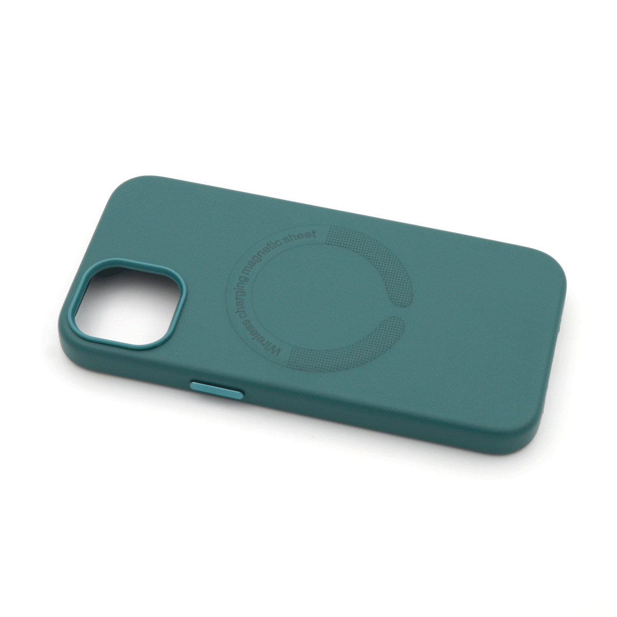 TPU COLOR SKIN MAGSAFE for iPhone 13 (6.1") zelena