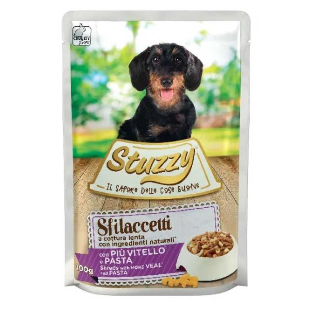 Stuzzy Speciality Dog teletina i pasta 100g