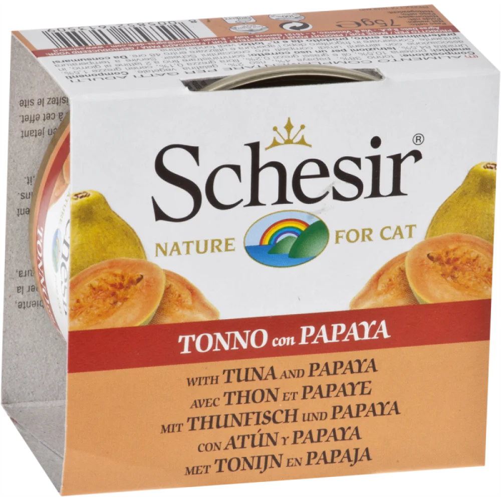 Schesir sa voćem - tuna i papaja 75g