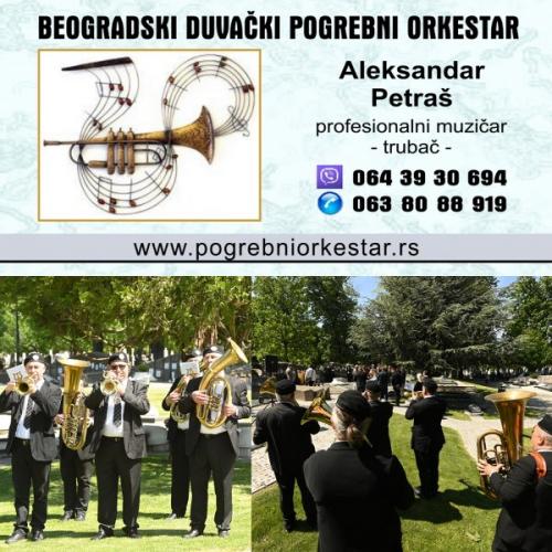 Pogrebni orkestar Beograd trubači muzika sahrane