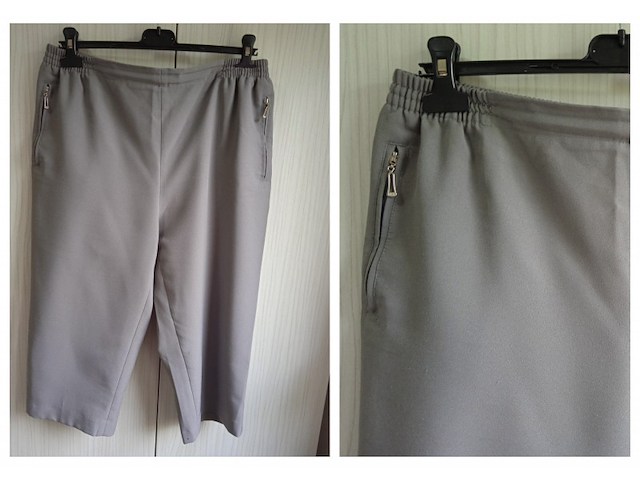 SIVE PANTALONE VEL 46  SA ZIPOVIMA