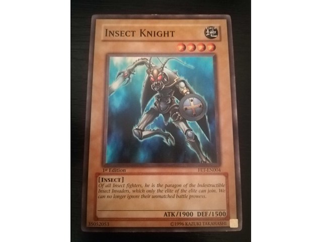 Yu-GI-OH!- Insect Knight