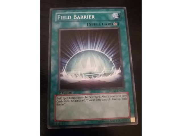 Yu-GI-OH!- Field Barrier