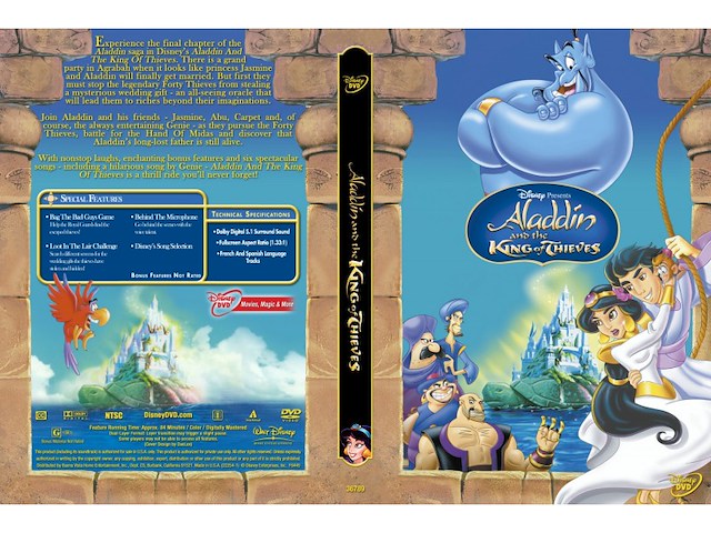 Aladin 3 - Kralj lopova DVD