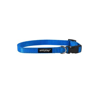 Amiplay Reflective Podesiva Ogrlica L Plava 35-50cm x 2cm