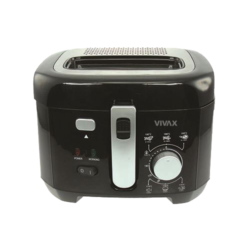 VIVAX Friteza DF-1800B Crna, 1800 W, 2.5 l