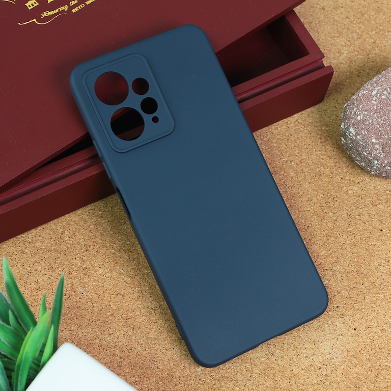 Maska Teracell Giulietta za Xiaomi Redmi Note 12 4G (EU) mat tamno plava