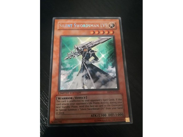 Yu-GI-OH!- Silent Swordsman LV5 (Secret Rare)