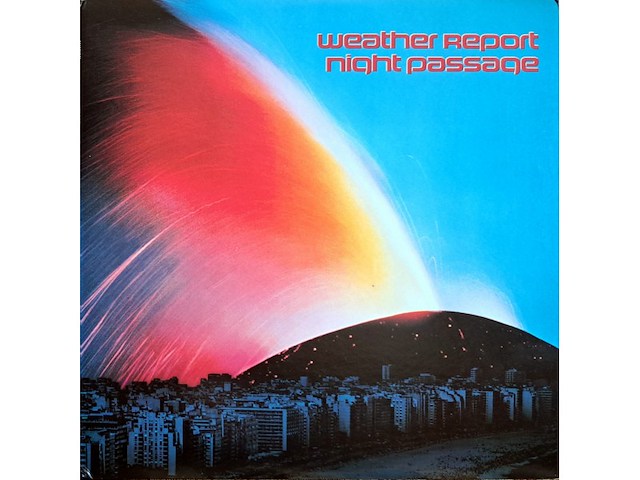 LP: WEATHER REPORT - NIGHT PASSAGE (JAPAN PRESS)