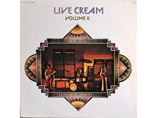 LP: CREAM - LIVE CREAM VOLUME II (JAPAN PRESS)