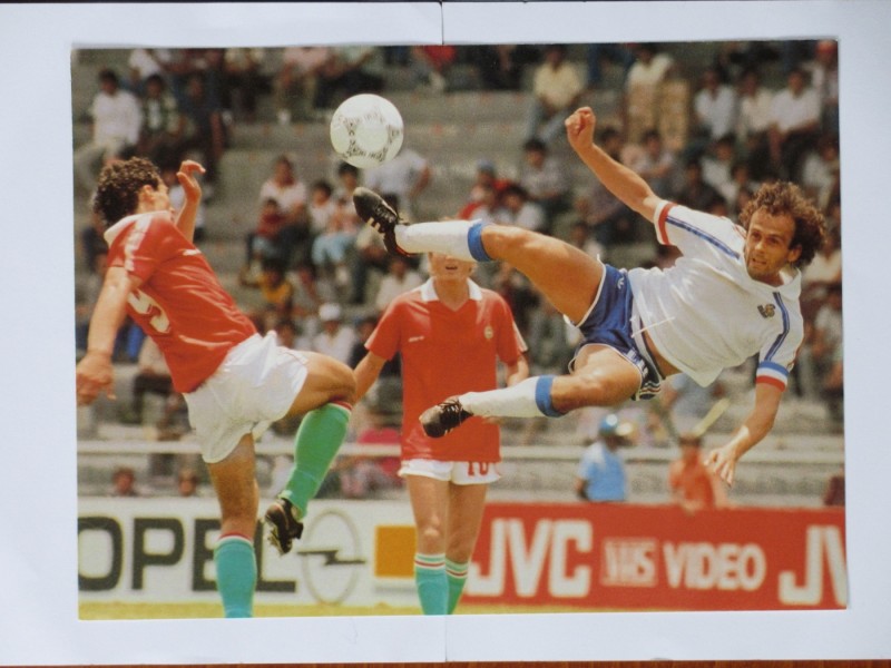 Fotografija Mišel Platini - SP Fudbal - Mexico 1986.