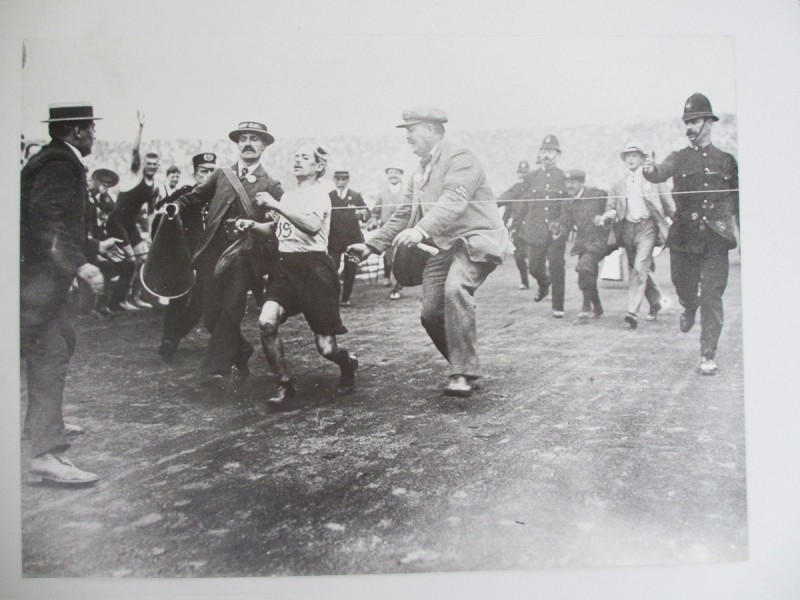 Fotografija Men`s marathon Dorando Pietri 1908.