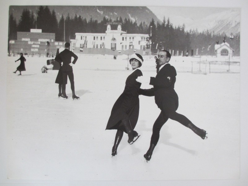 Fotografija Zimske O. Igre Chamonix Um. Klizanje 1924.