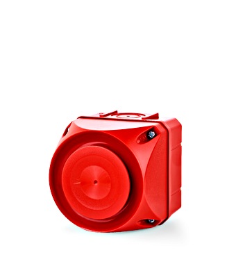 Elektronska sirena sa 8 tonova 24V AC/DC
crveno kućište, po potrebi se može kombinirati s kvadratnim svjetiljkama, 94 x 94 x 94mm, 103dB, Piezo tehnika, 8 tonova podesivih pomoću DIP switch-eva