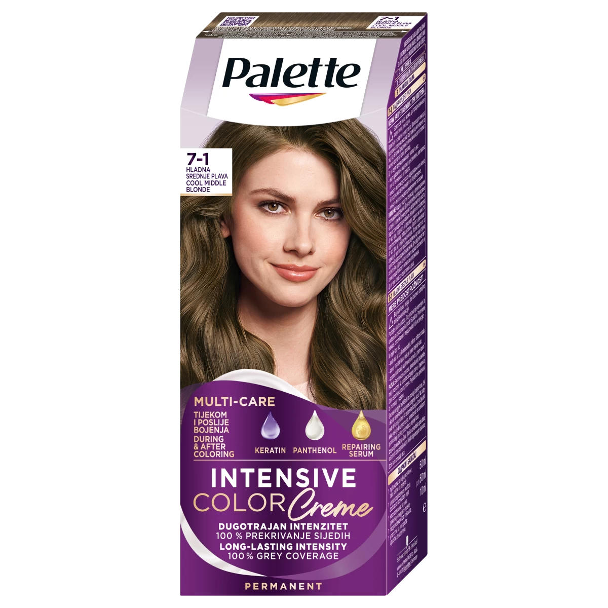 PALETTE ICC BOJA ZA KOSU CEE3 COOL MIDDLE BLONDE 7-1