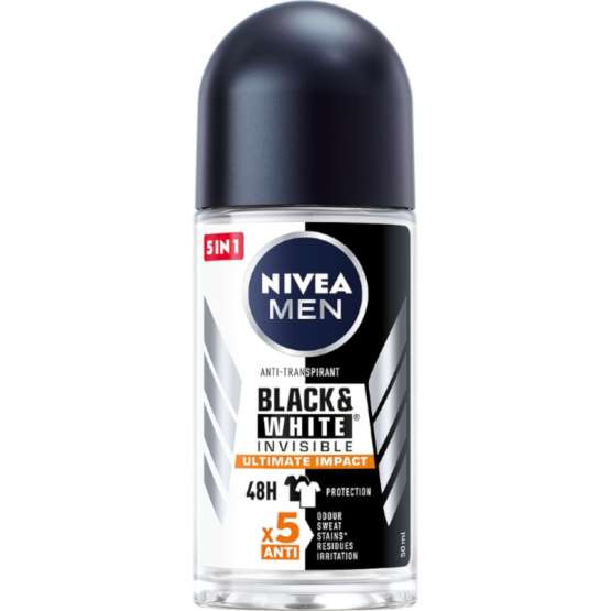 Dez.NIVEA Men B&W Ult.Impact roll on 50ml